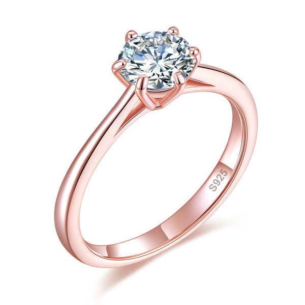 Eva's Rose Gold Ring – Sunflower Jewels