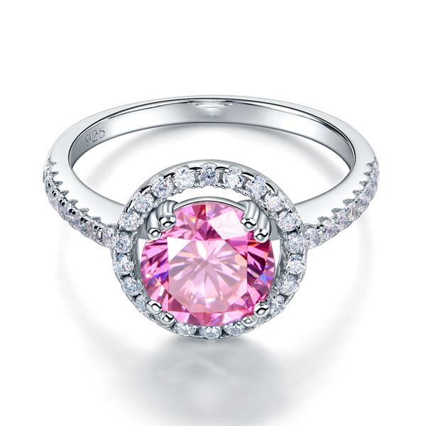Pink Promise Ring – Sunflower Jewels